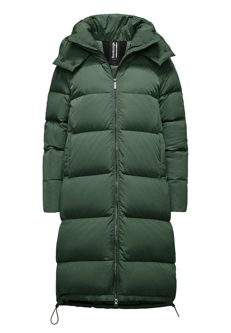 Bomboogie FÜR AUS BRIGHT - Down coat - deep forest green/dark green ...