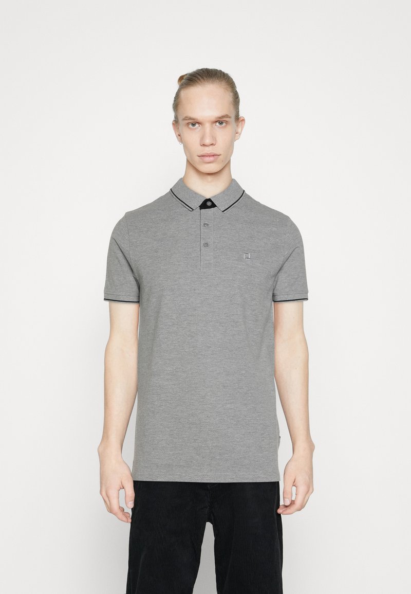 Only & Sons ONSFLETCHER REG SS NOOS - Polo shirt - light grey/mottled light grey - Zalando.co.uk