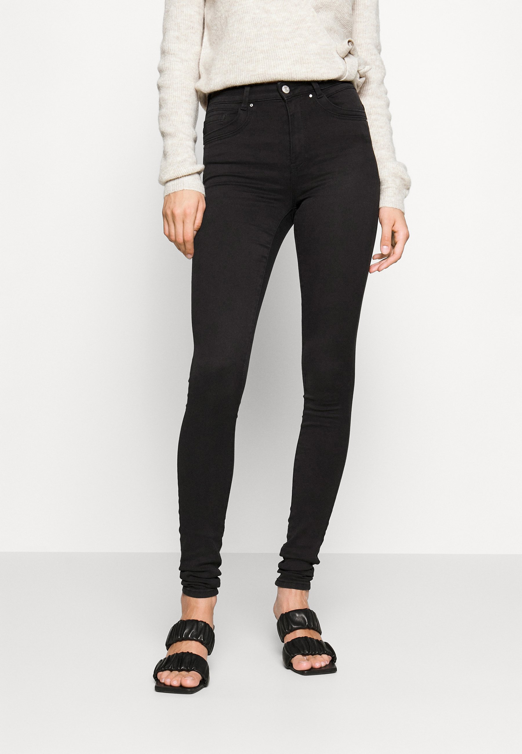 ONLY Tall ONLROYAL CUT Jeans Skinny Fit Washed Black black Denim ONLY Tall ONLROYAL CUT Jeans Skinny Fit Washed Black black Denim