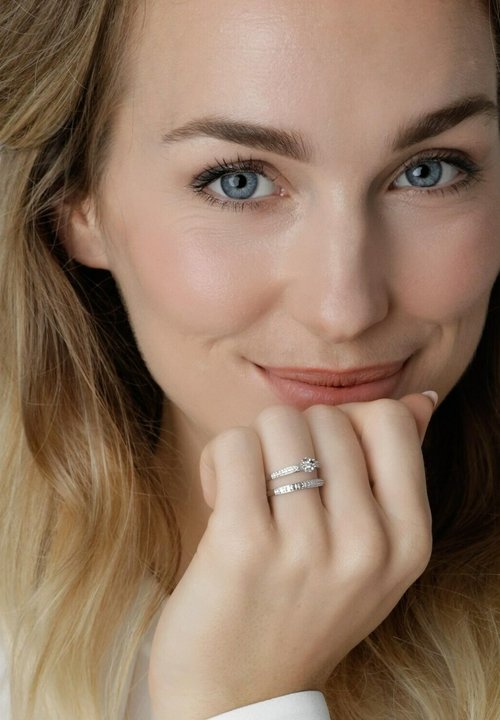 Lucardi Ring - silver-coloured/zilverkleurig - Zalando.be