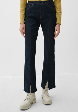 Triangle Flared Jeans - tiefblau/dark-blue denim - Zalando.ch