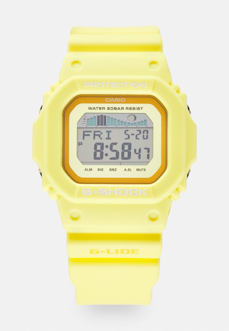 G-SHOCK G-LIDE UNISEX - Digital watch - yellow - Zalando.co.uk