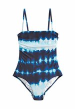 Next TUMMY CONTROL - Maillot de bain - blue tie dye/bleu - ZALANDO.FR