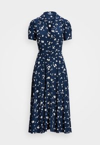Polo Ralph Lauren HAMPTON SHORT SLEEVE DAY DRESS - Blusenkleid - blue/offwhite/blau - Zalando.de