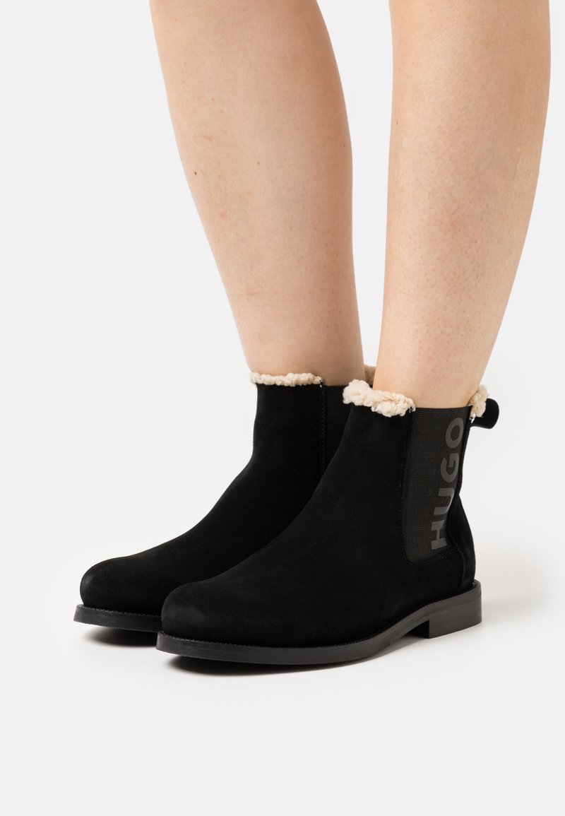 HUGO NOAH BOOTIE - Classic ankle boots - black - Zalando.de