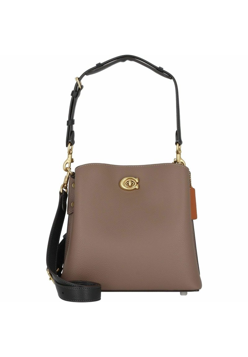 COACH WILLOW - Handtasche - dark stone/dunkelbraun - Zalando
