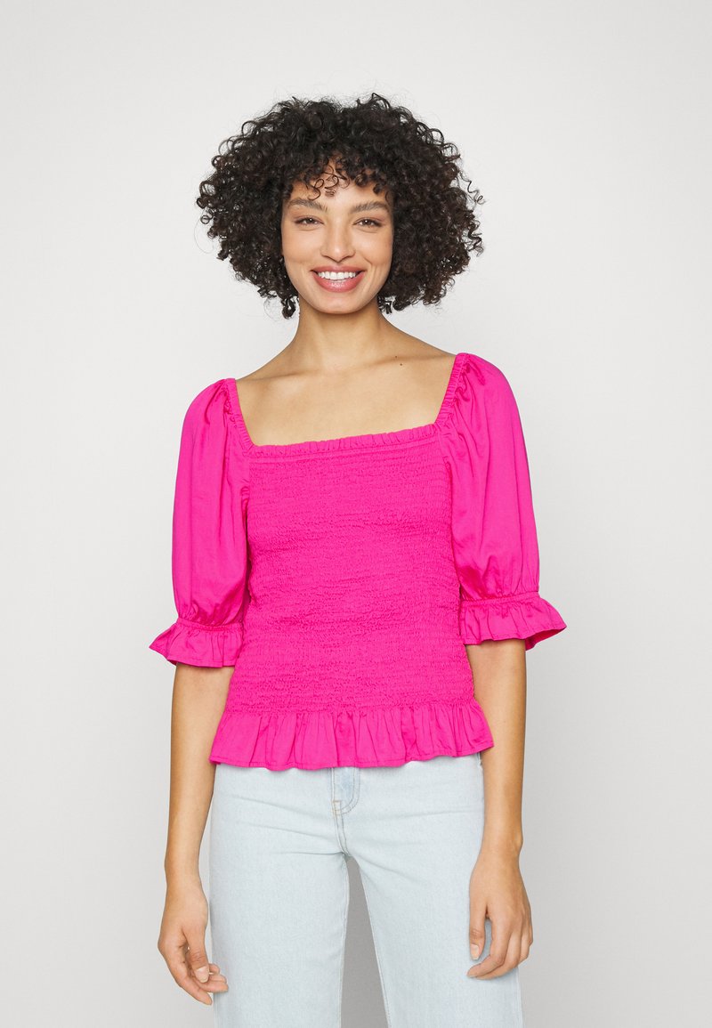 Gap Tall Camiseta estampada - standout pink/fucsia neón - Zalando.es
