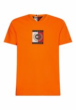 Tommy Hilfiger MW0MW YBR - T-shirt con stampa - hawaiian orange ...