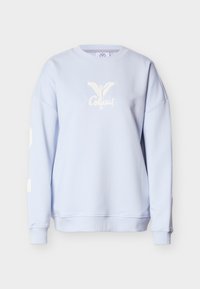 Carlo Colucci BASIC LINE CREWNECK UNISEX - Sweatshirt - light blue ...