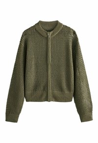 Next REGULAR FIT - Chaquetas bomber - khaki green/verde - Zalando.es