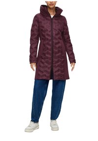s.Oliver MIT KAPUZE IM KRAGEN - Manteau d'hiver - burgund/bordeaux ...