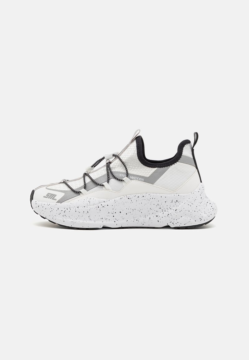 Steve Madden IGNITE 1 - Joggesko - white/silver/hvit - Zalando.no