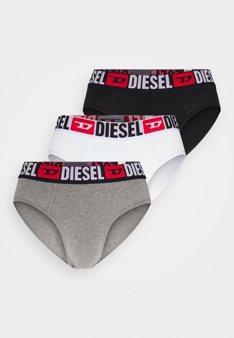 Diesel Slip - black/gray/white/nero - Zalando.it
