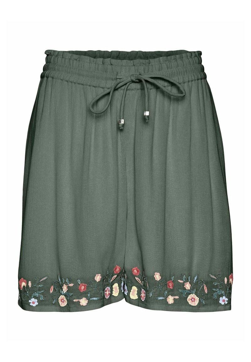 Vero Moda Curve SINA - Shorts - laurel wreath/grau - Zalando