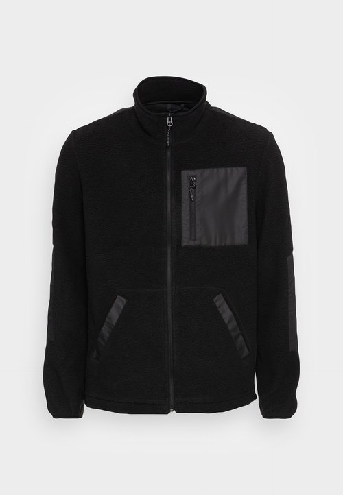 Sail Racing PILE ZIP BOWMAN - Fleecejacka - carbon/svart - Zalando.se