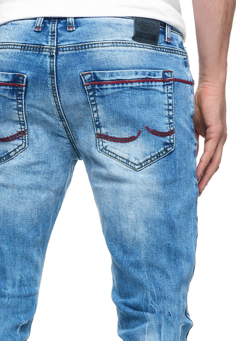 Rusty Neal MINO - Slim fit jeans - light blue used/light blue - Zalando.de