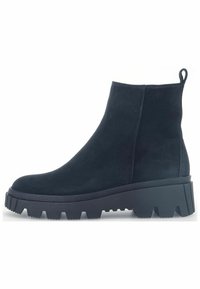 Gabor Platform ankle boots - pazifik/schwarz/dark blue - Zalando