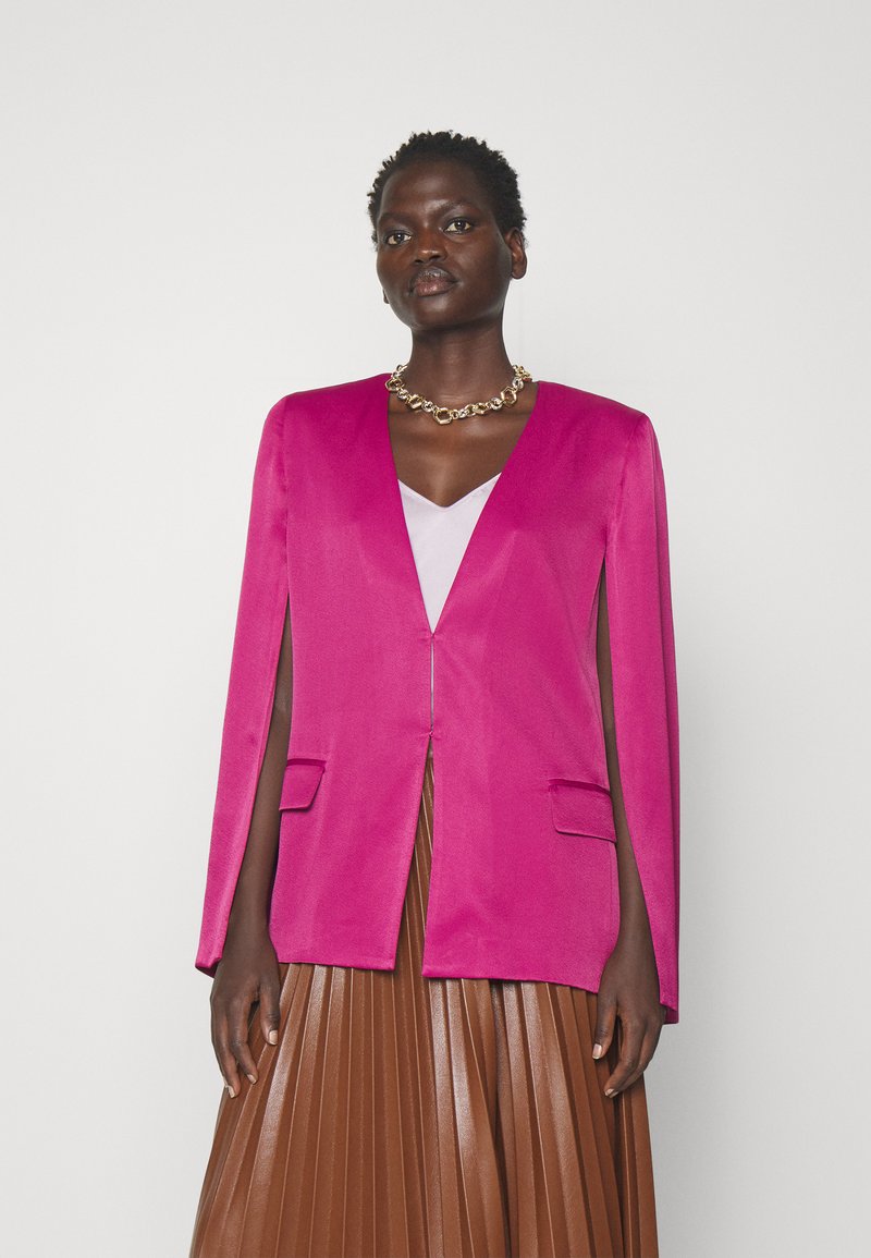 TWINSET BLAZER - Blazer - raspberry radiance/donkerroze - Zalando.nl