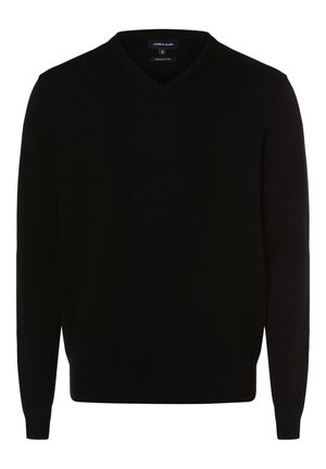 Eterna UNIFARBENER - Strickpullover - schwarz - Zalando.at