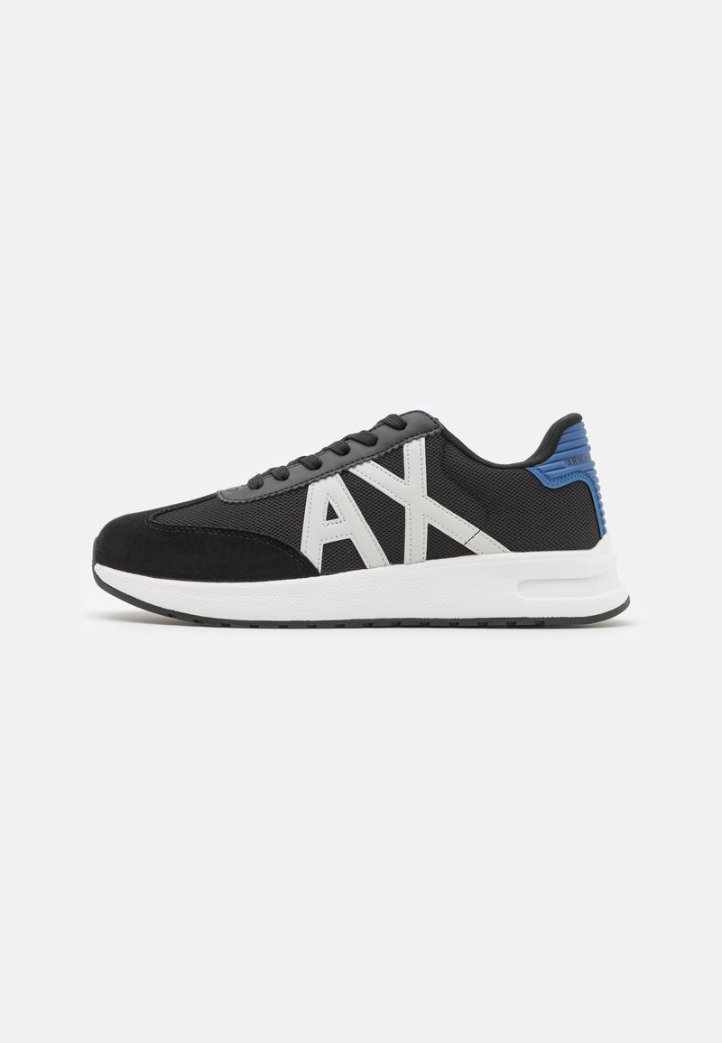 Armani Exchange Trainers - black/light grey/blue/black - Zalando.ie