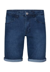 Petrol Industries BASSANO DENIM TROPICANA - Jeansshort - dark faded ...