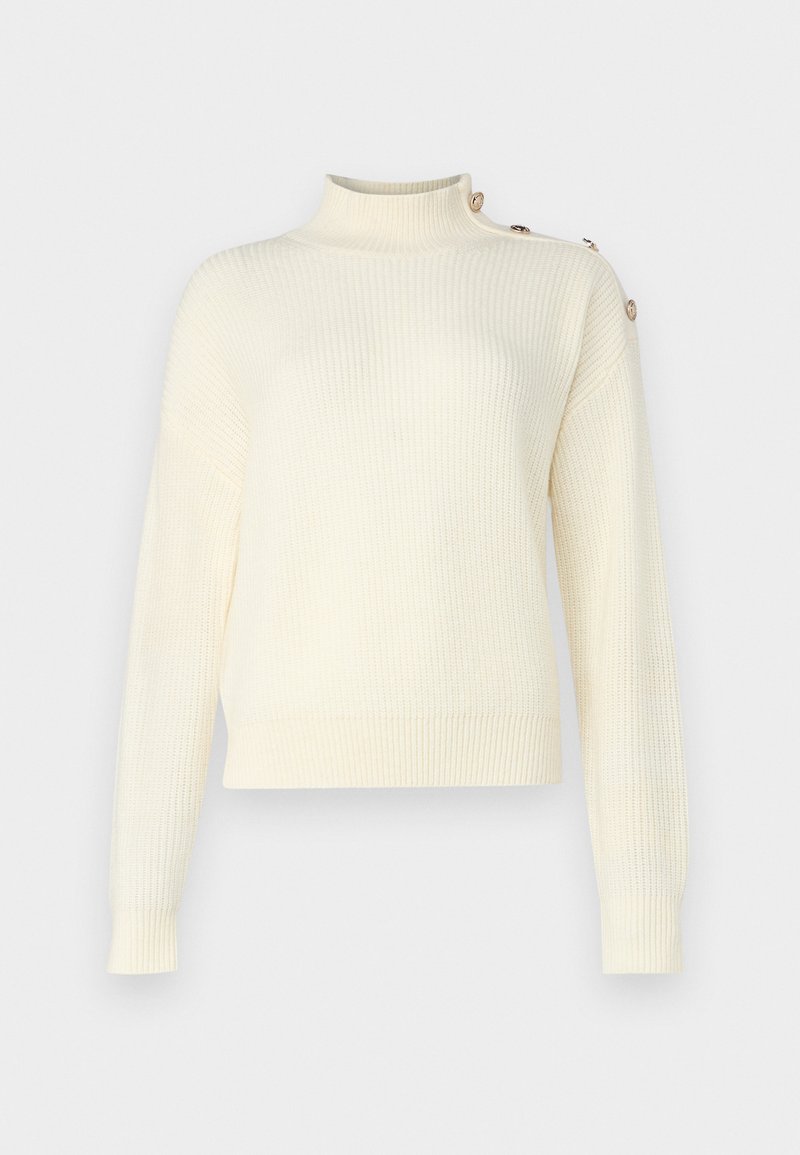 Guess ZYLEE MOCK NECK - Strickpullover - cream white/offwhite - Zalando