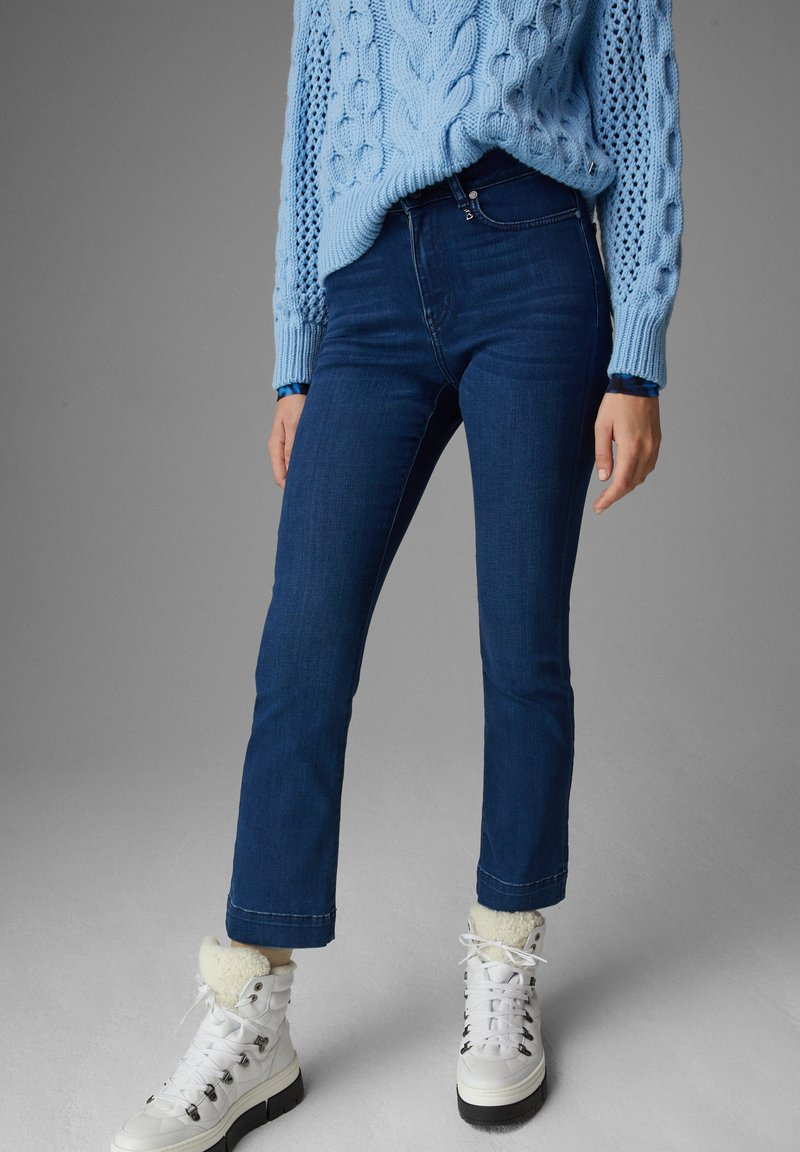 Bogner JULIE - Džíny Straight Fit - denim blue/tmavě modrá - Zalando.cz