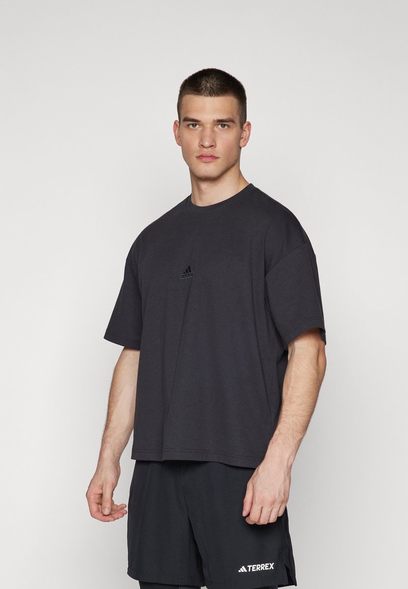 adidas Sportswear CE TEE - Basic T-shirt - black - Zalando.ie