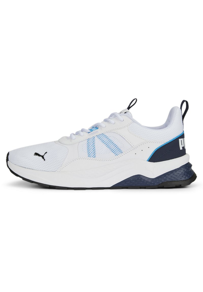 Puma ANZARUN 2 0 - Trainingsschuh - white/navy/black/weiß - Zalando.ch