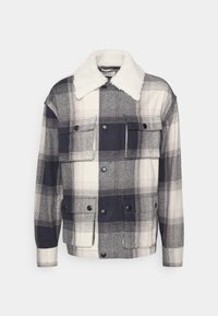 Pier One Lichte jas - black/beige/zwart - Zalando.nl