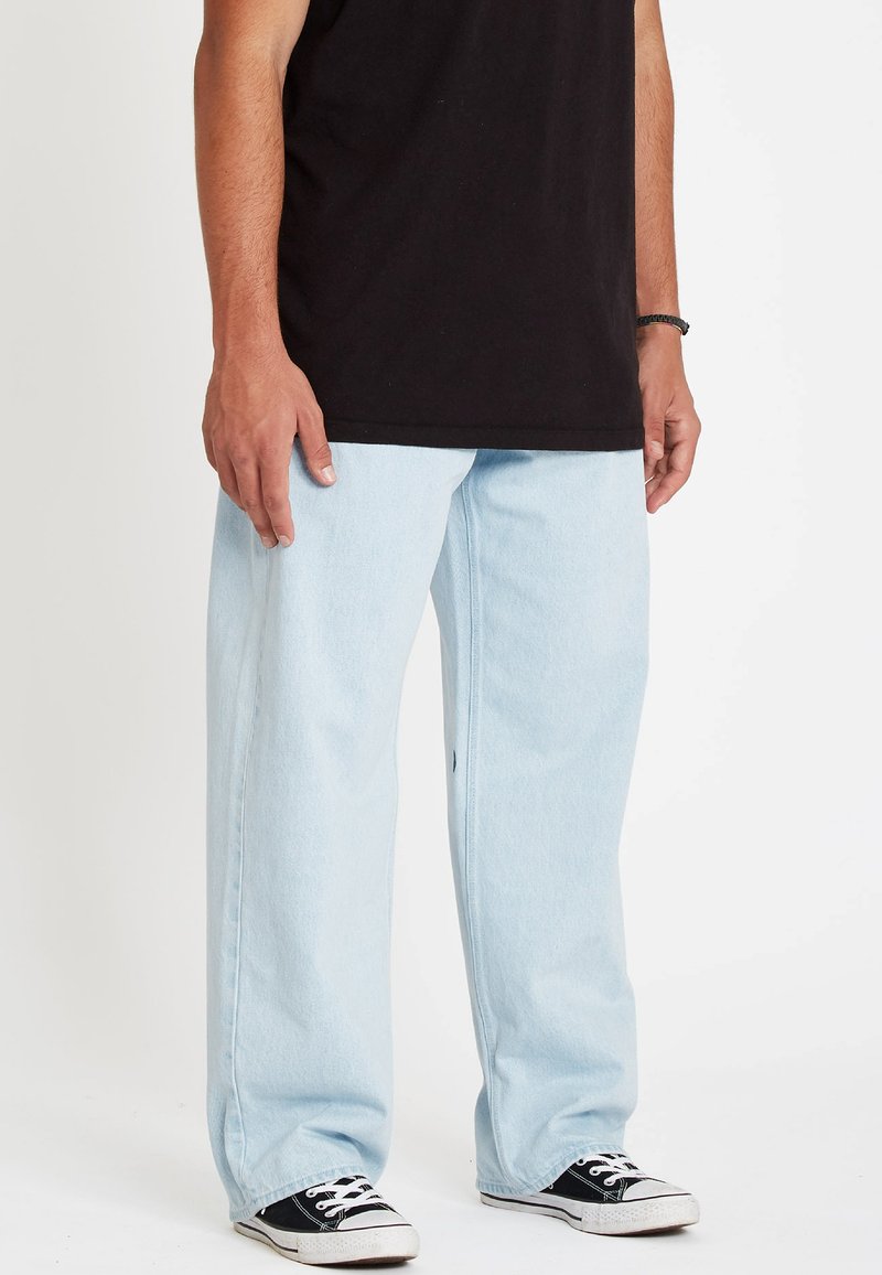 Volcom BILLOW - Straight leg jeans - light blue/blue - Zalando