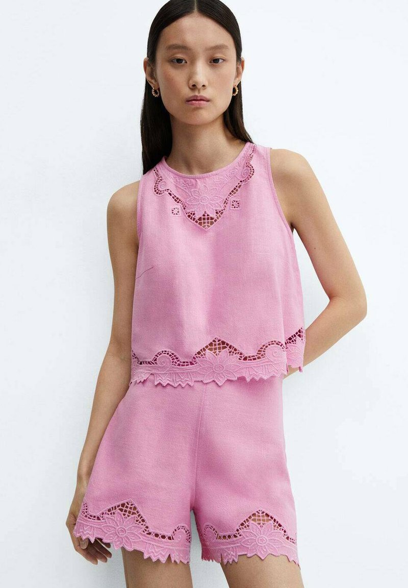 Mango BALI H - Szorty/różowy - Zalando.pl