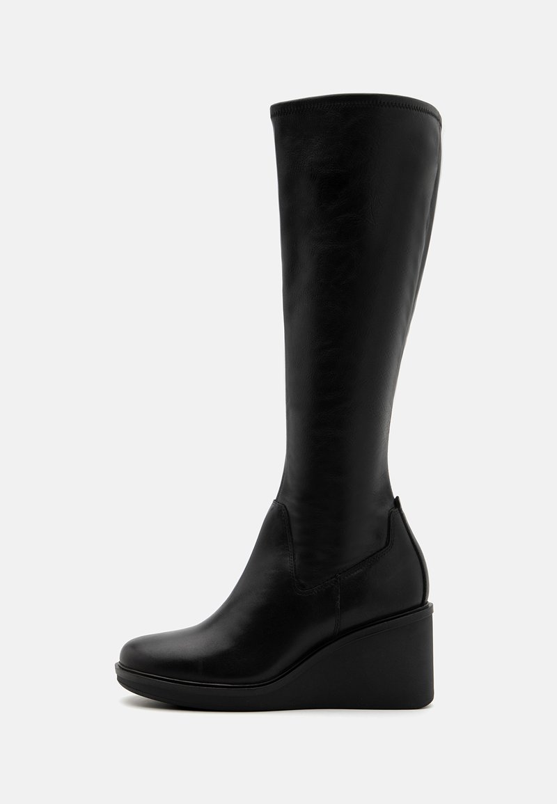 Vagabond DEENA - Wedge boots - black - Zalando.co.uk