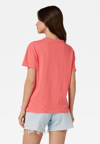 Mavi KURZARM CAT - T-Shirt print - paradise pink/pink - Zalando.de