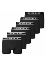 Schiesser LOGO BUND 95 5 ORGANIC C 6 PACK - Panties - schwarz - Zalando.de