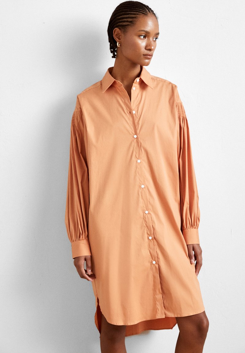Mos Mosh MMBEALA DRESS - Robe chemise - toasted nut/marron clair ...