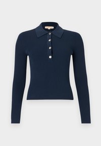 MICHAEL Michael Kors CLEAN - Camisola de manga comprida - midnightblue ...