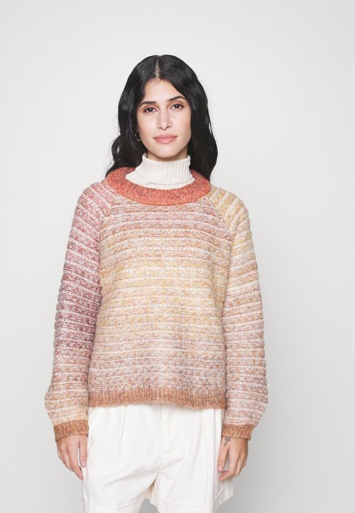 ONLY ONLCARMA - Strickpullover - pumice stone/beige - Zalando.ch