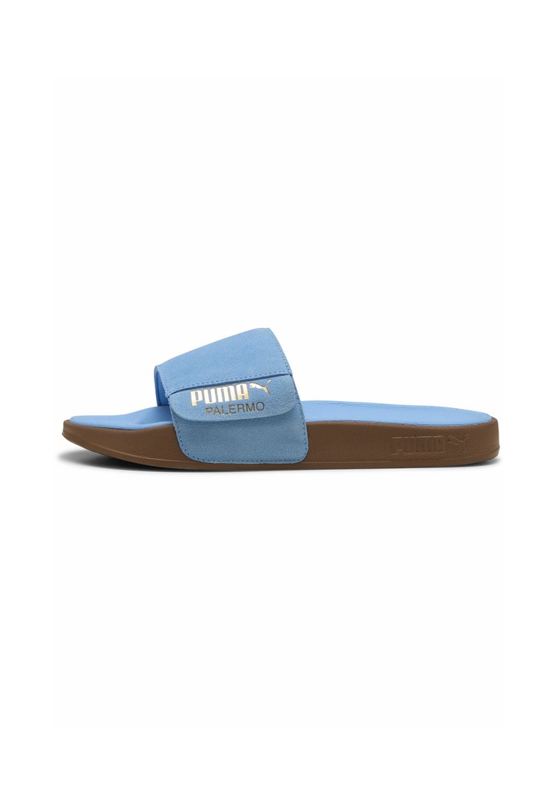 Puma Mules - team light blue gold gum/blue - Zalando