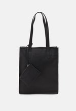 Zign LEATHER - Shopping Bag - black/schwarz - Zalando.at