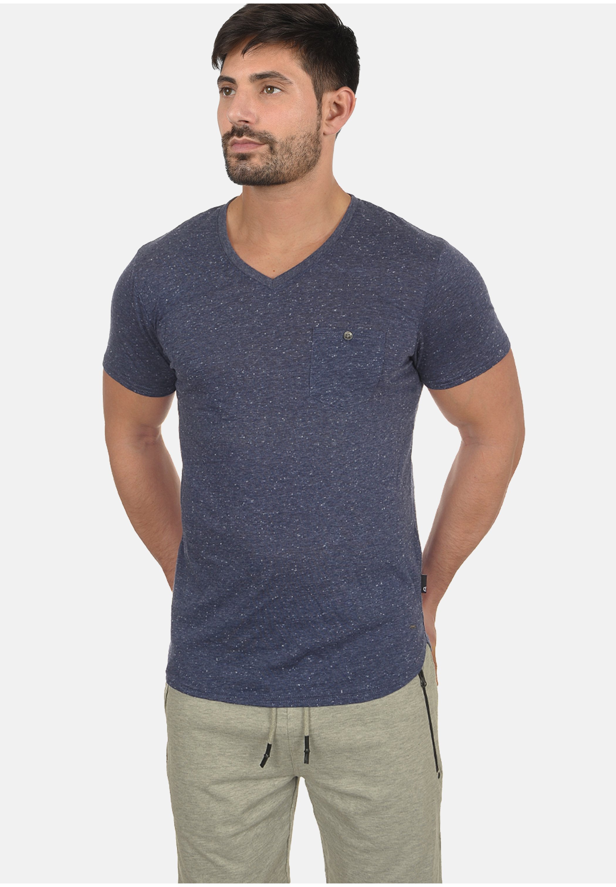 Solid TEDROS - T-Shirt basic - insignia blue/blau - Zalando.ch