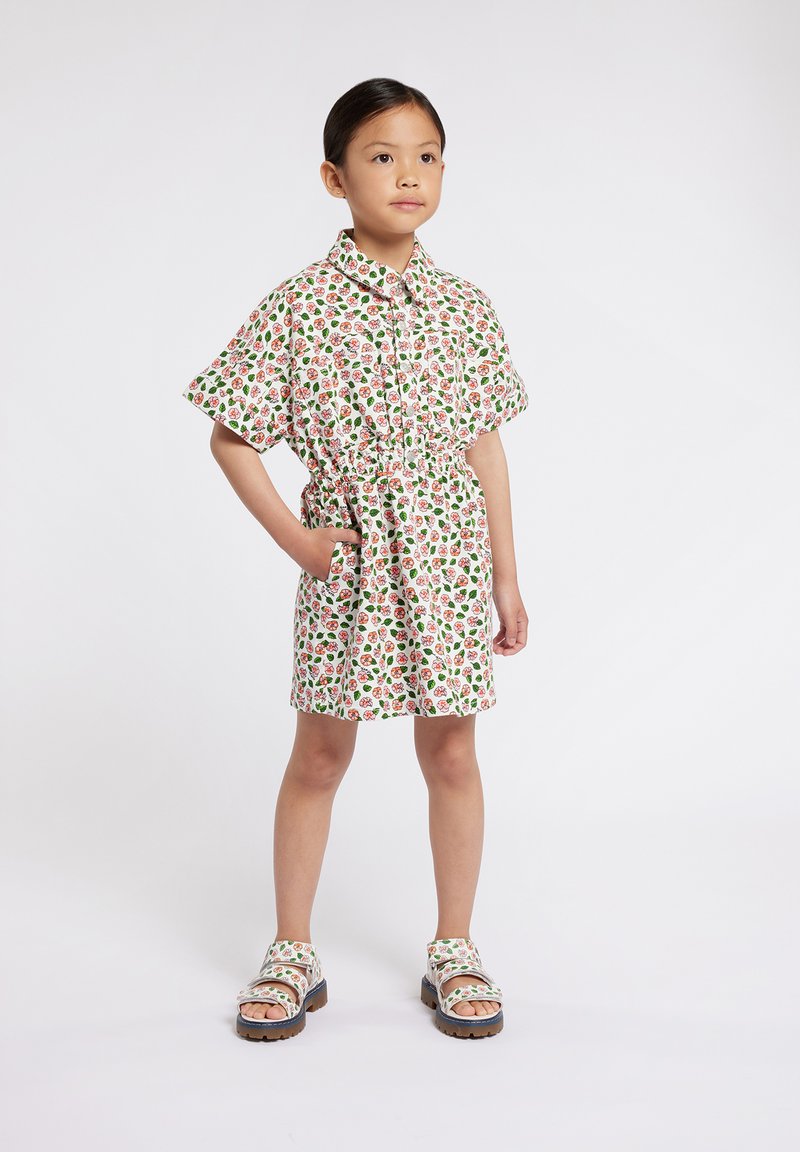 KENZO kids Robe chemise - ivoire/blanc - ZALANDO.FR