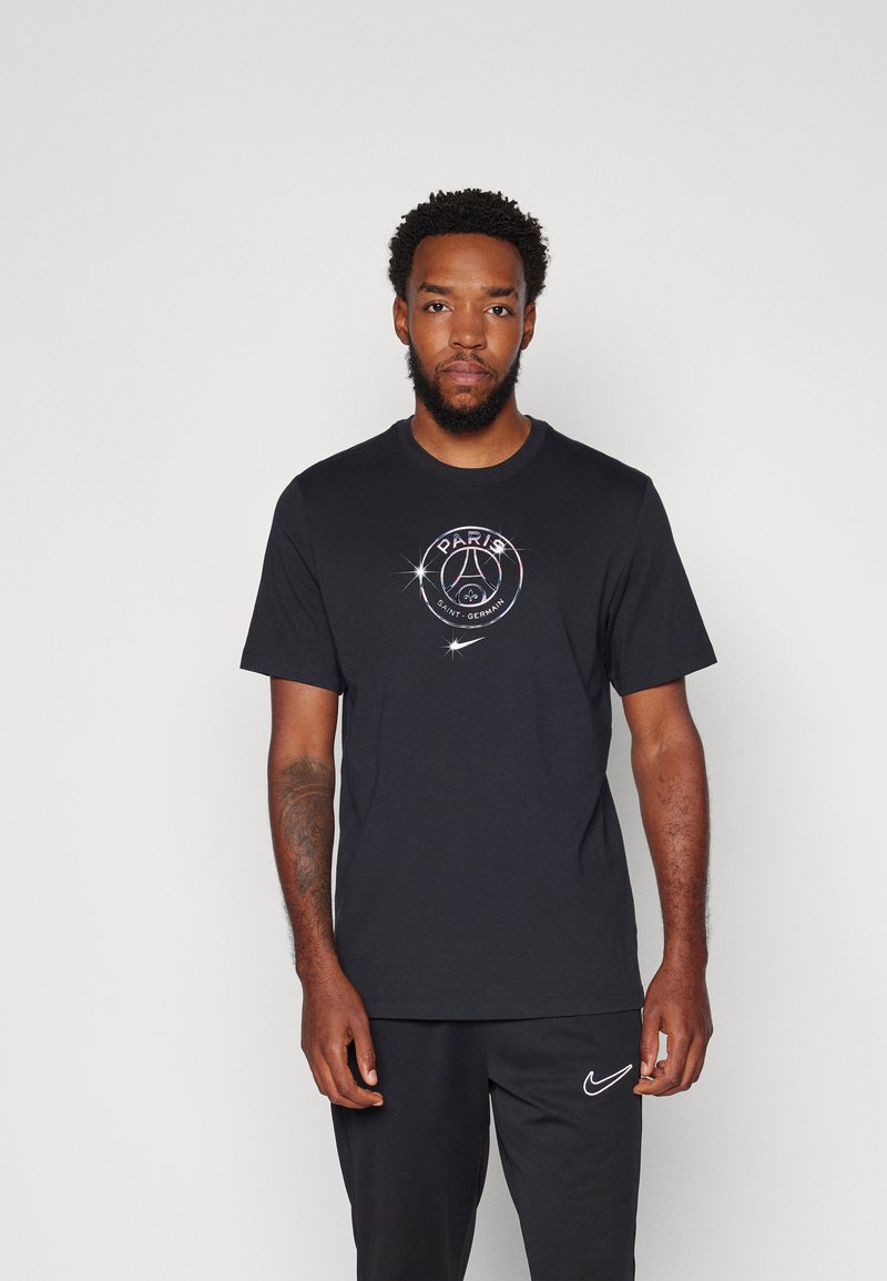 Nike Performance PSG CREST TEE - T-Shirt print - black/schwarz - Zalando.at