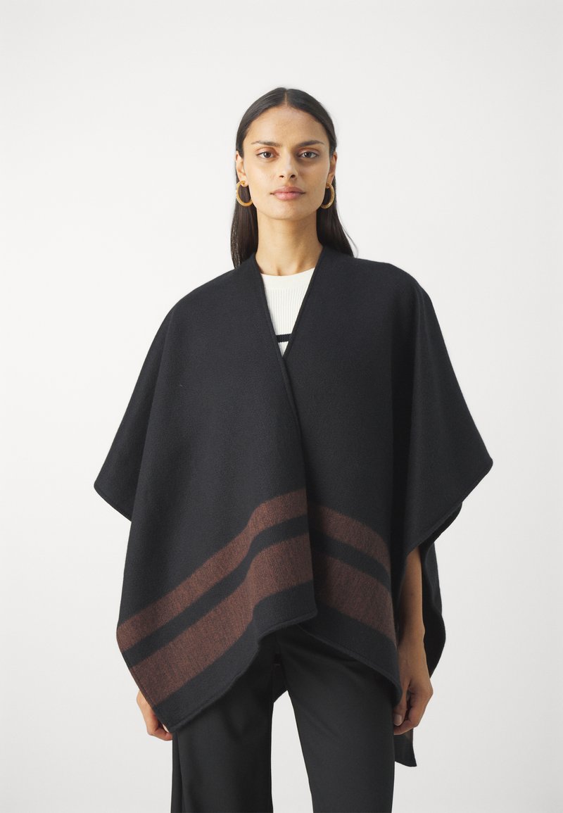 Anna Field Cape - dark brown/camel/dark brown - Zalando.ie