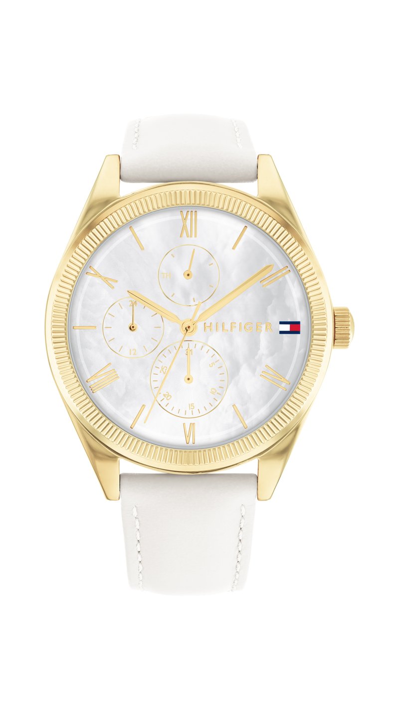 Tommy Hilfiger GP CASE AND BEZEL MOP DIAL WITH GP ACCENTS - Cronógrafo ...