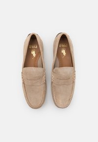 Polo Ralph Lauren REYNOLD CASUAL SHOE DRIVER - Moccasins - milkshake ...
