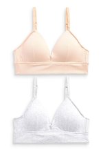 Next FIRST BRA LIGHT PAD NON WIRE LONGLINE BRAS 2 PACK - Sujetador sin ...