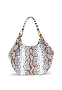 Guess GROSSE BECCI MIT PRINT IN PYTHON-OPTIK - Shopping Bag - hellblau ...