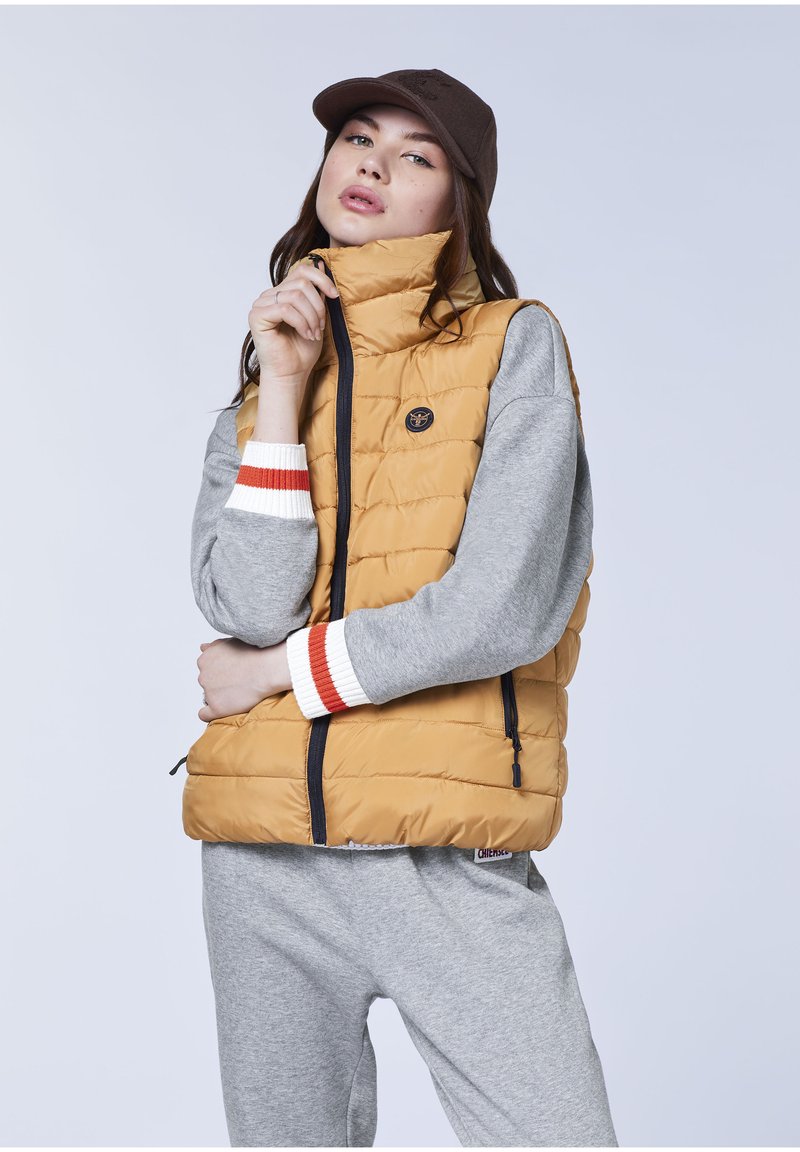 Chiemsee REGULAR FIT - Weste - apple cinnamon/braun - Zalando