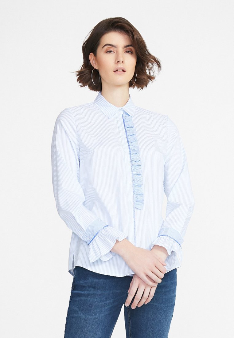 PETER HAHN Hemdbluse - light blue/hellblau - Zalando.ch